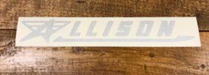 Allison Decal | Allison Boats - Pioneers of the Bass Boat